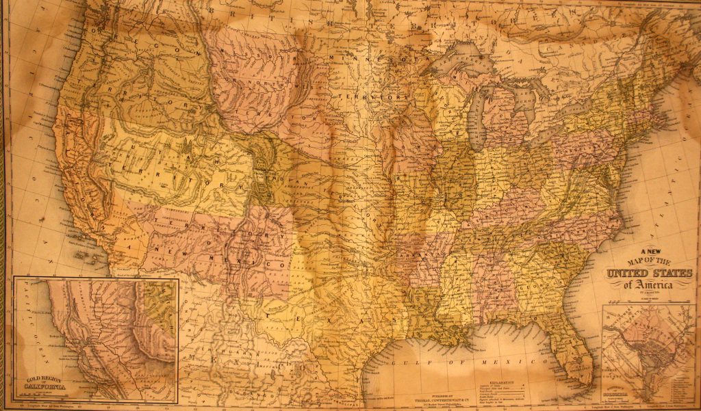 1850 | Map Dates | Yana & Marty Davis Map Collection