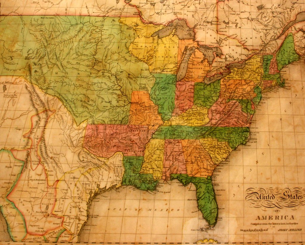 1822 | Map Dates | Yana & Marty Davis Map Collection