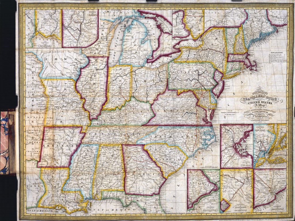 Mitchell’s New Travelers Guide Through the United States | Yana & Marty ...